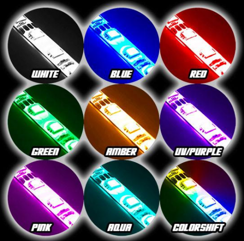 Oracle Lighting RGB ColorSHIFT 15" LED Flexible Strips: Pair: K Series ...