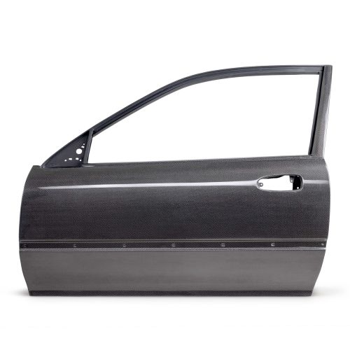 Seibon 92-95 Civic Coupe/Hatchback OEM-Style Carbon Fiber Doors ...