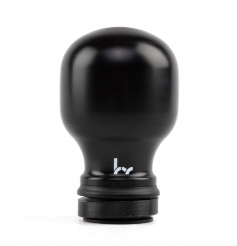 Hybrid Racing Black Delrin with Black Collar Chicane Shift Knob | HYB-NOB-01-24 | K Series Parts