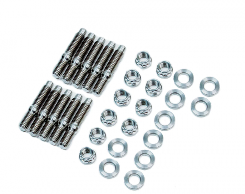 SpeedFactory Racing M8x1.25 45mm Stainless Steel Manifold Stud Kit ...