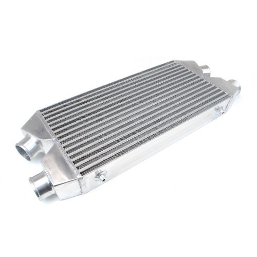 Rev9Power 22x11x3 Universal Twin Turbo Dual Inlet/Outlet Aluminum ...