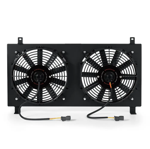 Mishimoto 02-06 RSX Black Fan Shroud with Fans | MMFS-RSX-02BK | K ...
