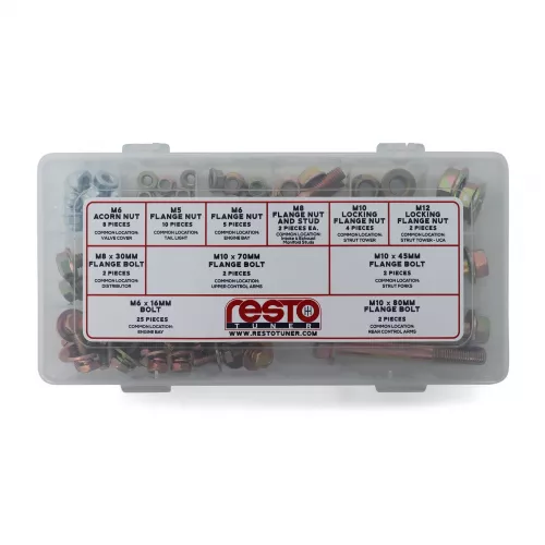 RestoTuner Honda/Acura 66-Piece Engine Bay Hardware Kit | RST-HDW-01-40 ...
