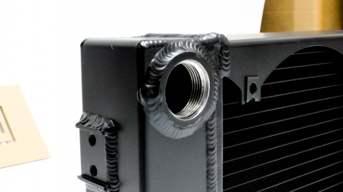 Rywire Black Small 24x9 Tucked Radiator: K Series Parts