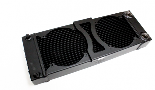 Rywire Black Small 24x9 Tucked Radiator | RY-RADIATOR-CUSTOM-BLK | K ...