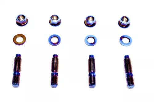 PLM M10x1.5 Titanium Turbo to Manifold Stud and Nut Kit | PLM-M10-BOLT ...