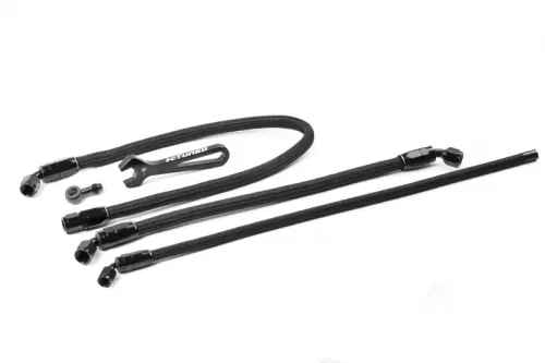 K-Tuned 92-00 Civic/94-01 Integra OEM Fuel Line Kit for Use with OEM ...