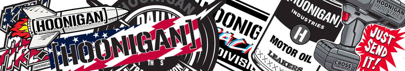 Hoonigan Stickers and Stencils | K Series Parts